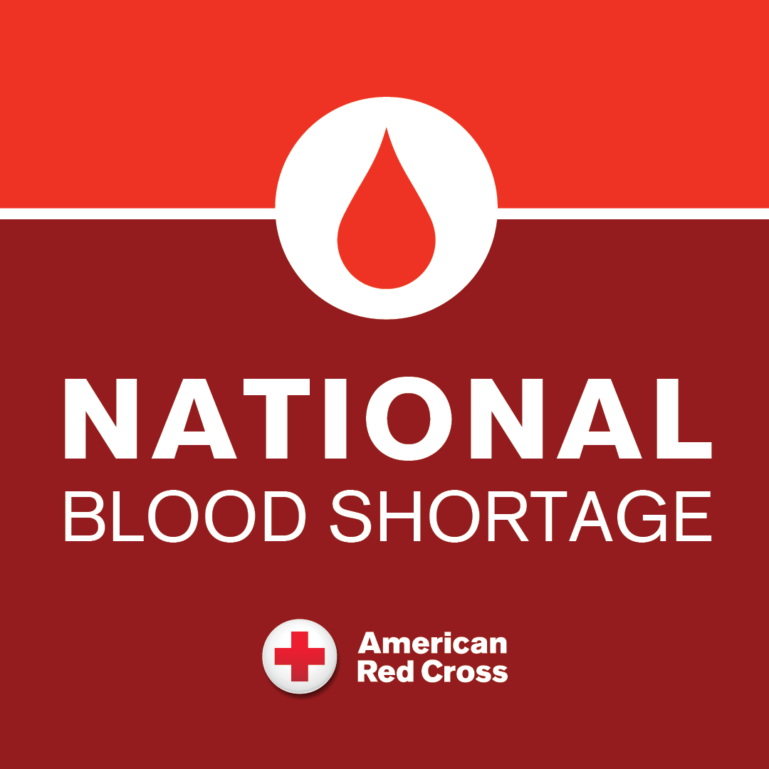 Fight a national blood and platelet shortage: Make a Red Cross donation ...